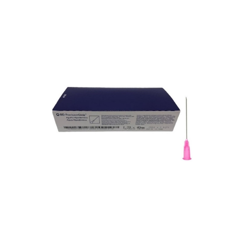 Aguja 18G x 75mm Hipodermica Misawa Disposable Needle | PMHYL